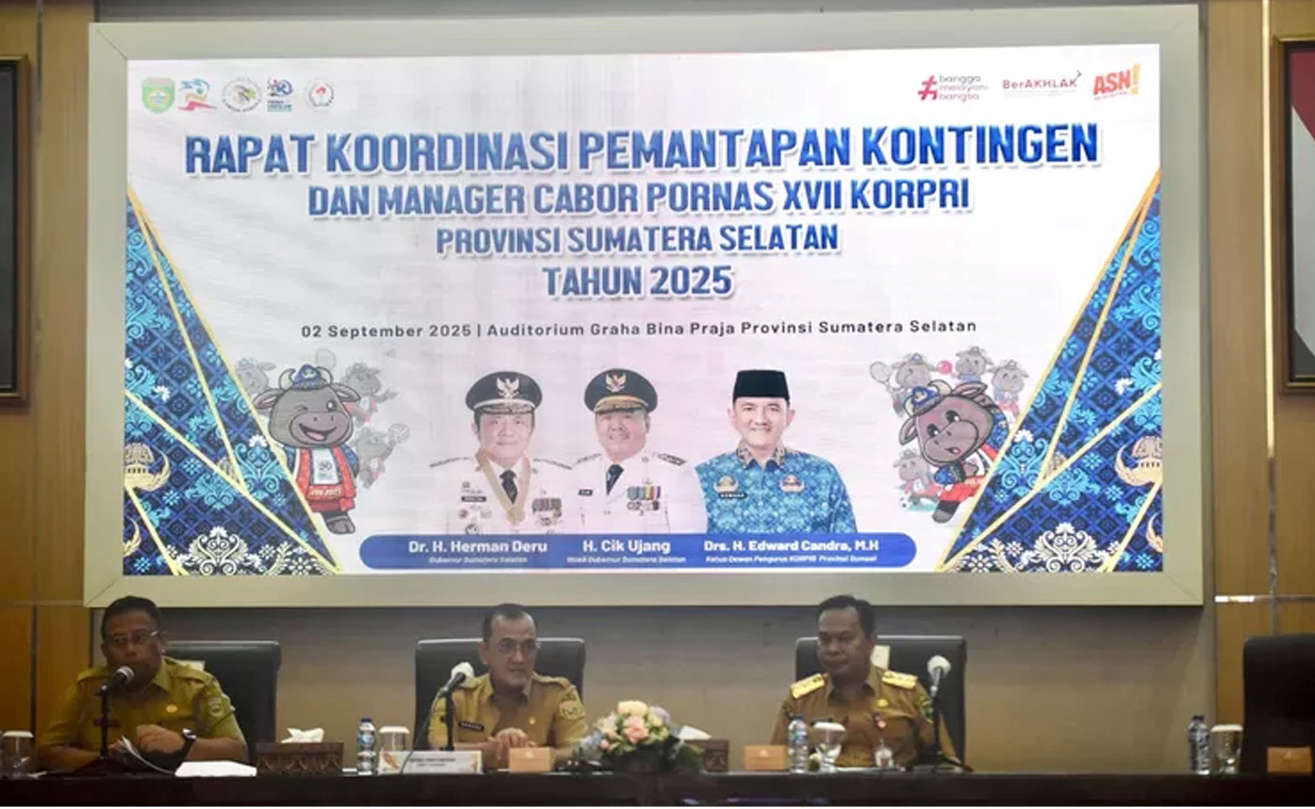 Sumsel Siap 'All Out' sebagai Tuan Rumah Pornas Korpri XVII 2025 ...
